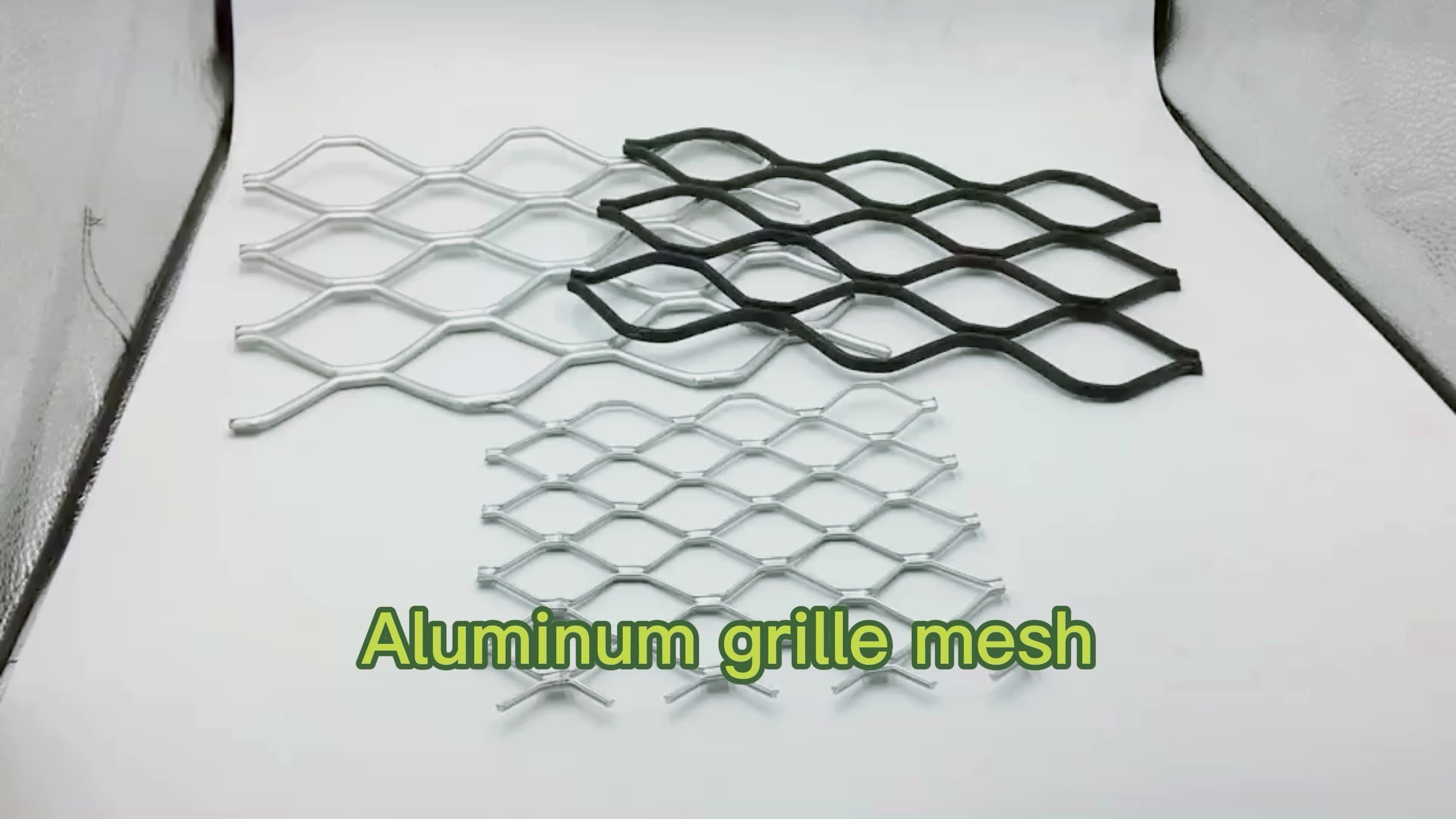 Aluminum Grille Mesh: Rhombic Hole Expanded Metal Sheet for Doors and ...