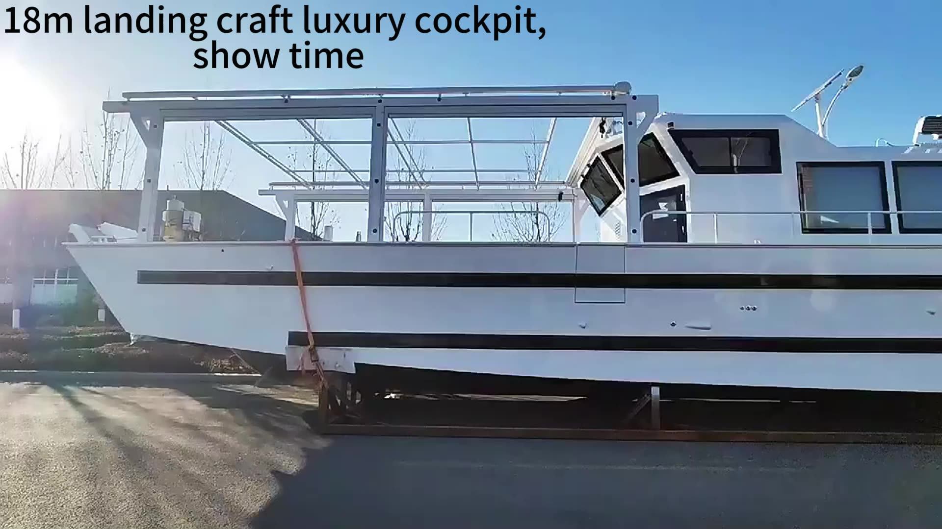 10m Aluminum Center Console Landing Craft Work Boat Aluminium Alu ...