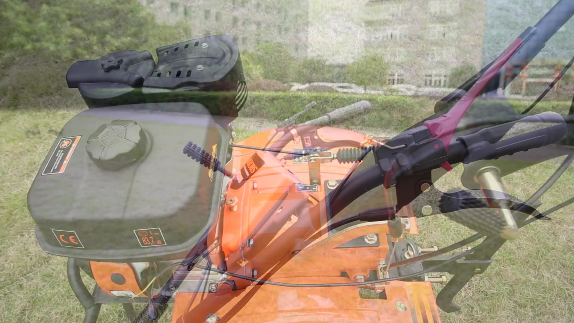 Bsg750d 7hp Garden Hoeing Machine Gasoline Power Tiller - Buy Garden ...