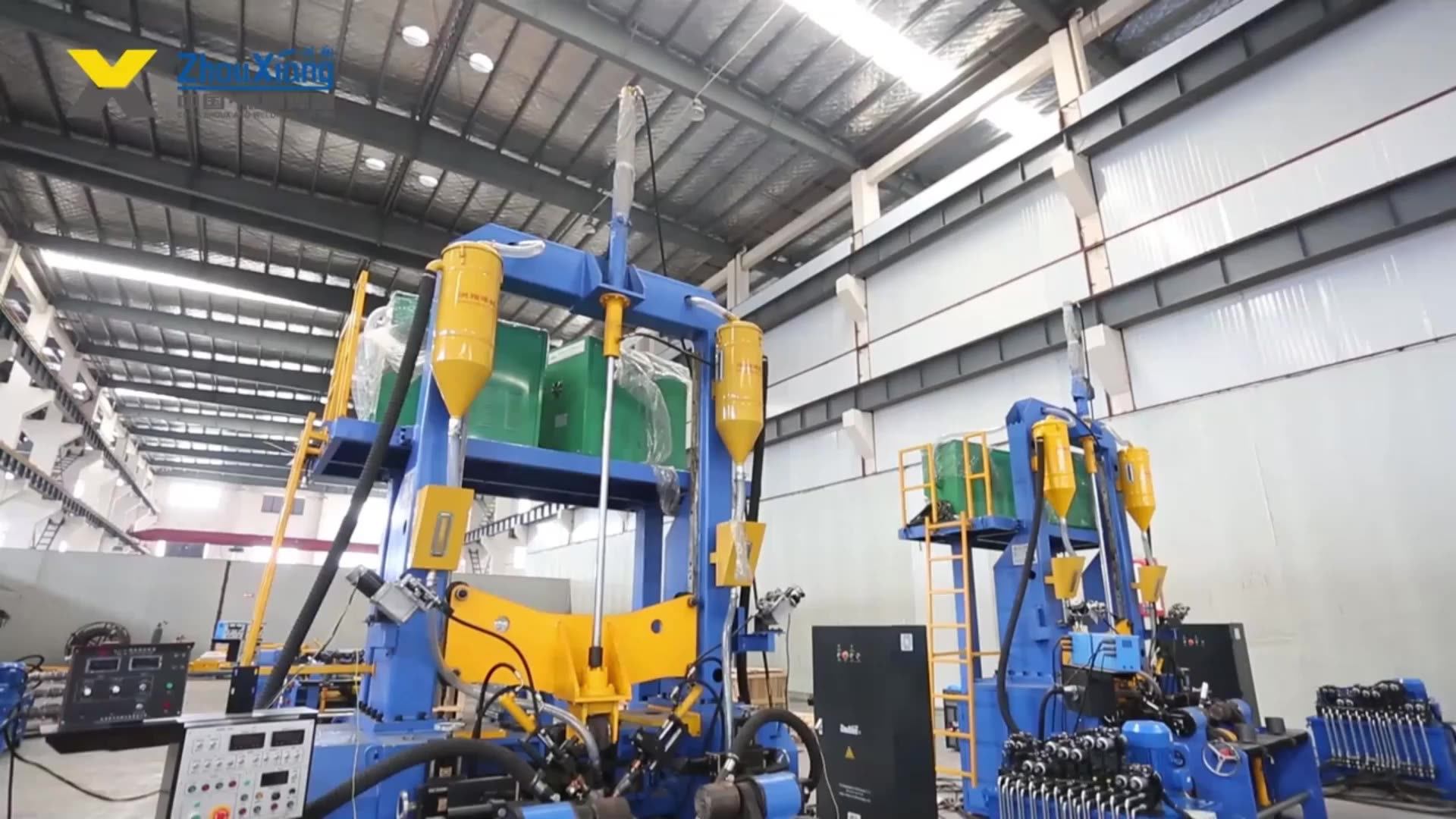 Fabrication Automatic Assembly Machine H-beam Producing Line For Steel ...