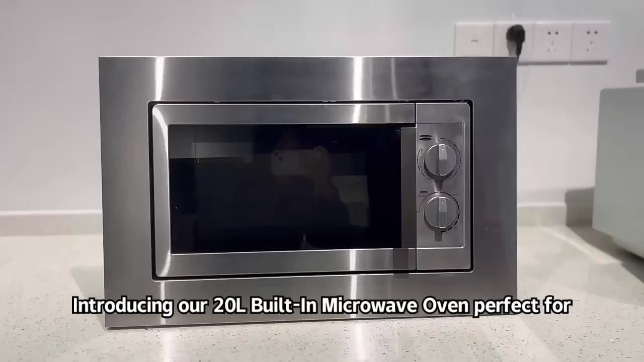 20-liter Mini Microwave Oven Digital Electric Built-in For Household ...