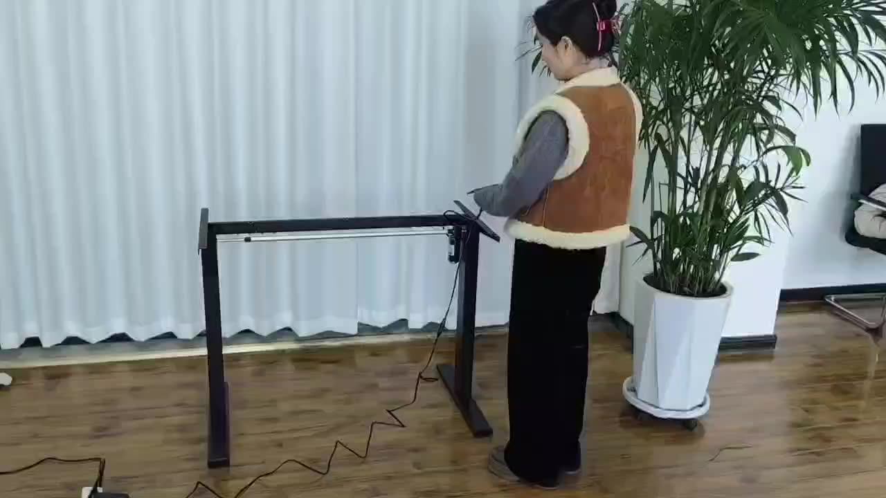 Certified Electric Table Leg Smart Motorized Rising Height Adjustable ...