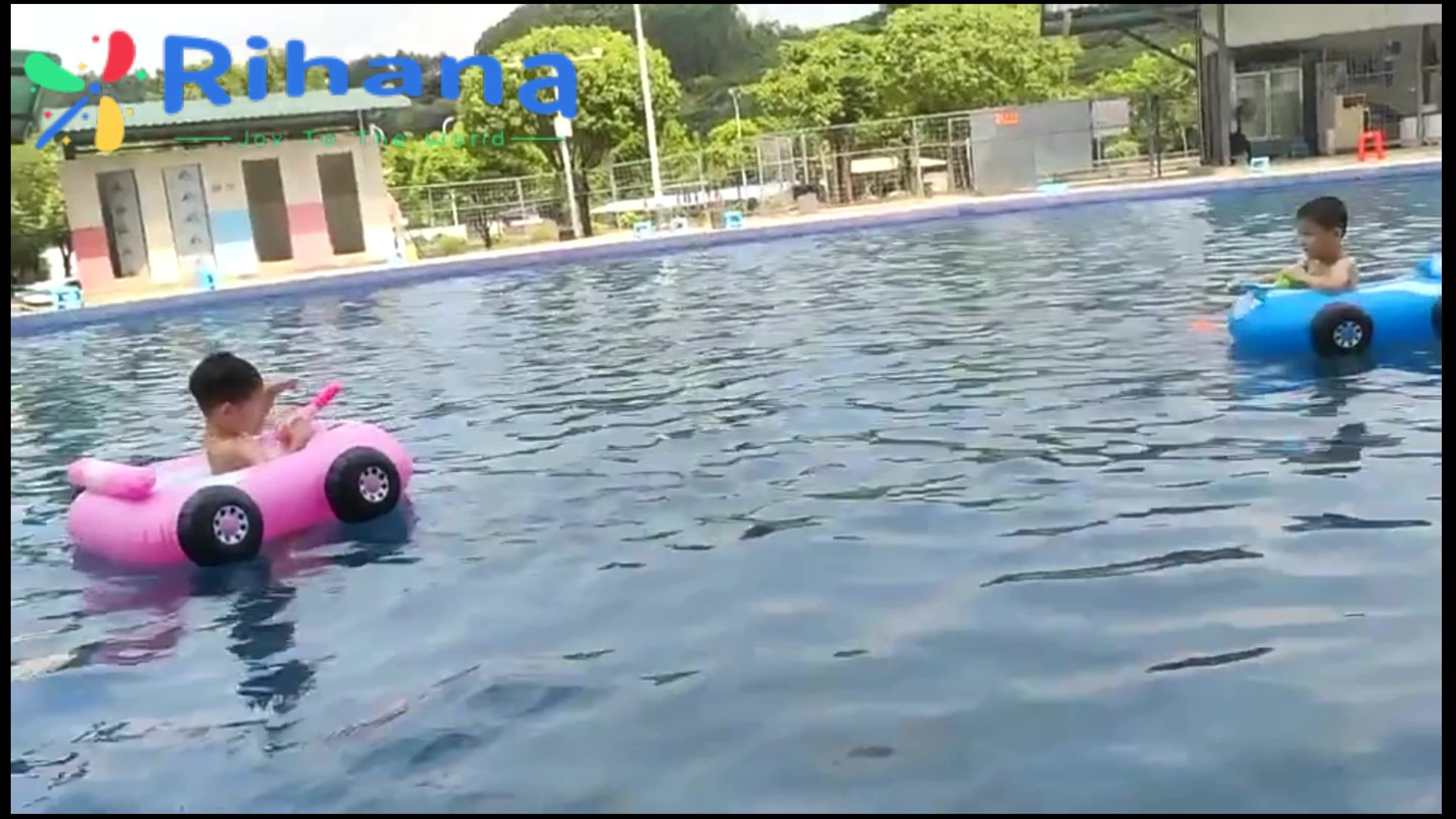 2024 Custom Full Size Floating Car With Gun Water Ocean Play Rides On ...