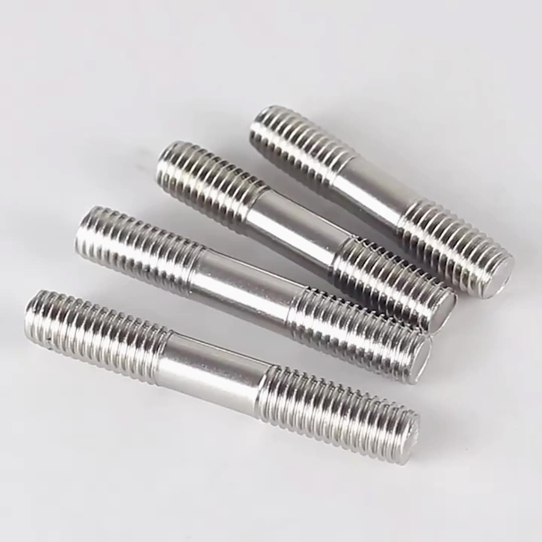 Double End Threaded Stud Screw Bolt - Buy Stud Bolt,Double End Studs Bolt,Double End Threaded ...