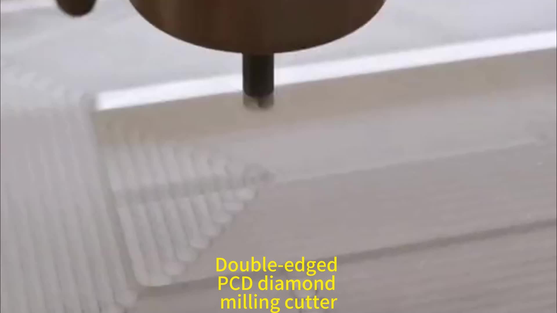 Carbon Fiber Graphite Diamond End Milling Cutter Pcd End Mill Diamond ...