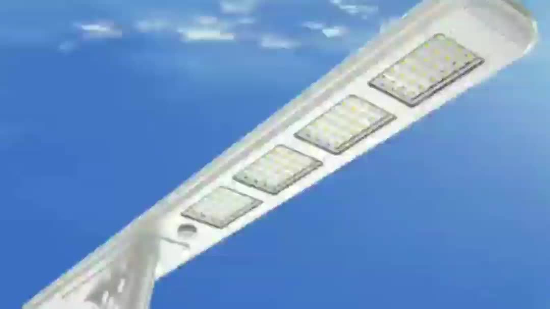 80w Led Solar Panel Power All In One Street Solar Lights Super Led ...