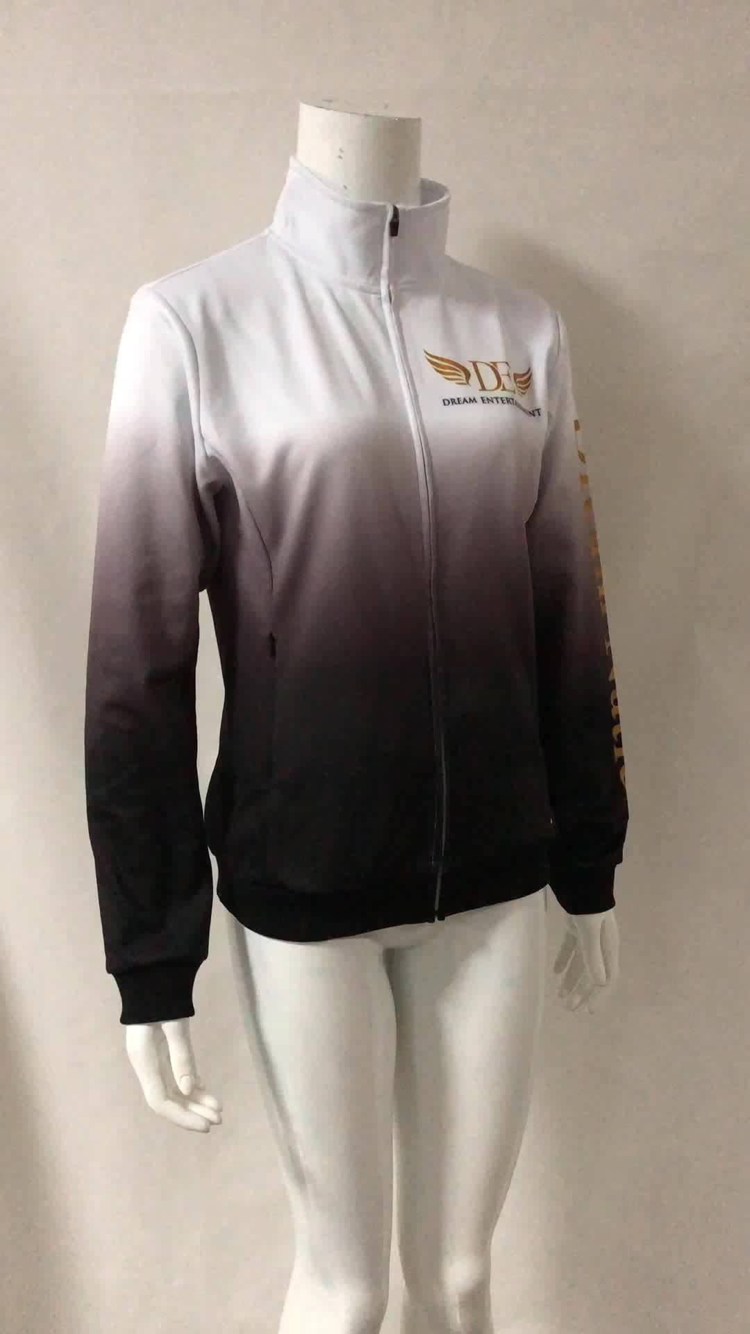 New Design Custom Dance Team Jacket Warm Up Suits Sublimation Sport ...