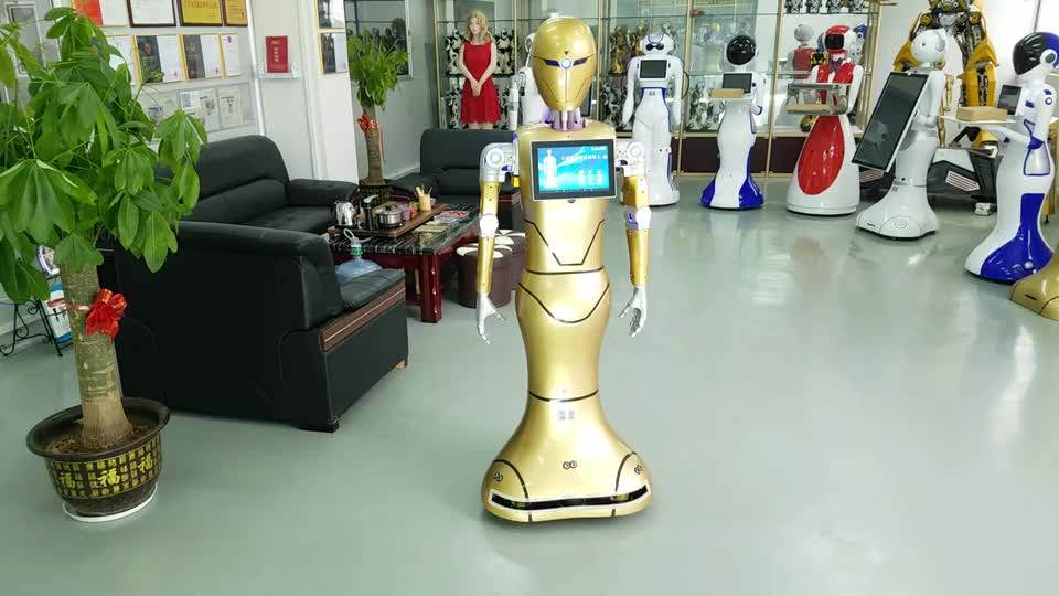 Artificial Intelligence Robot Greeting Service Robot And Talking ...