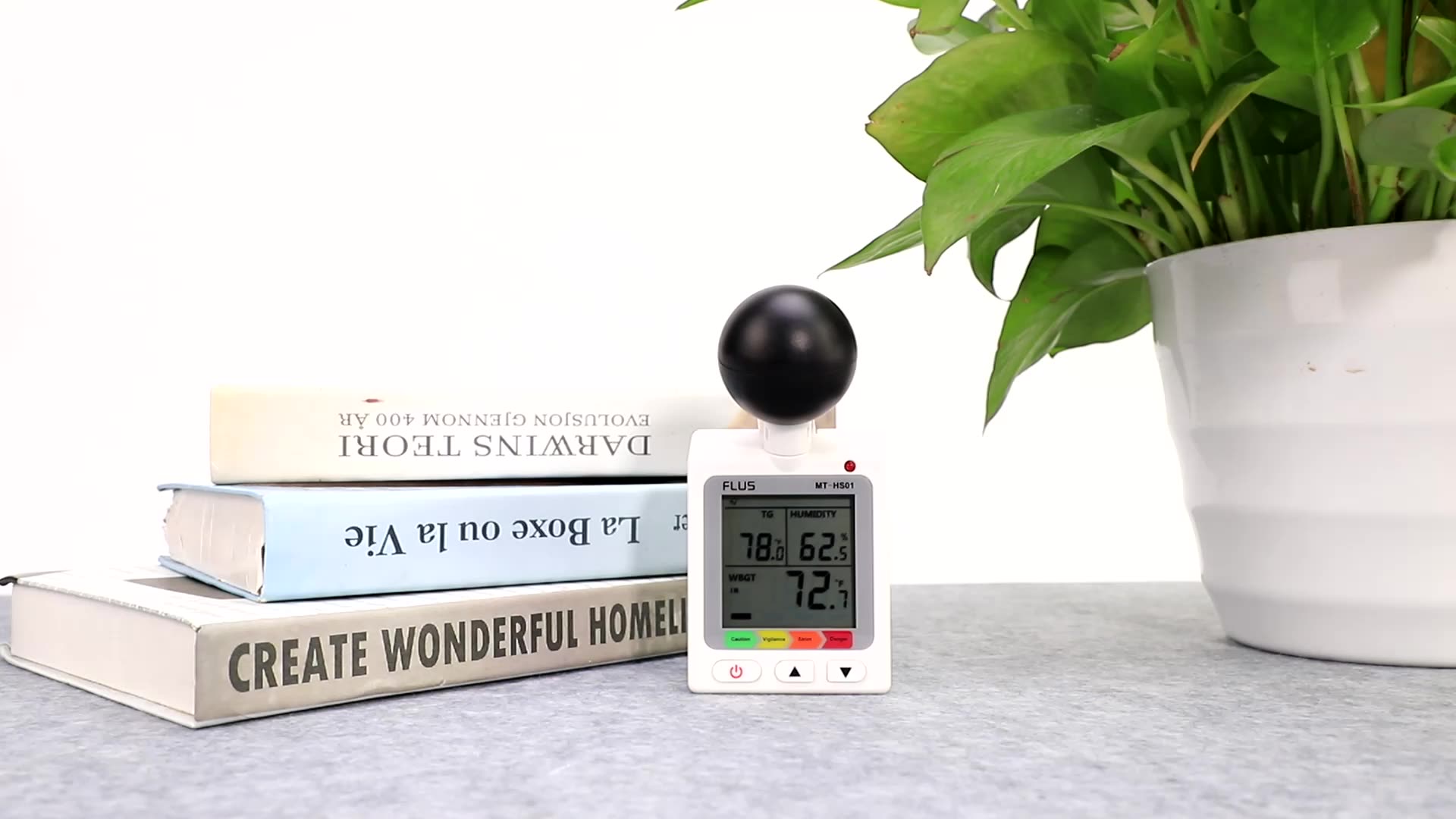 Handheld Wbgt Meter Wet Bulb Globe Temperature Meter Heat Stroke Prevention Meter - Buy Wet Bulb ...