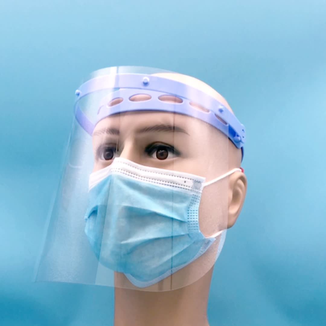 Plastic Protective Face Shield Splash Protection,Adjustable Face ...