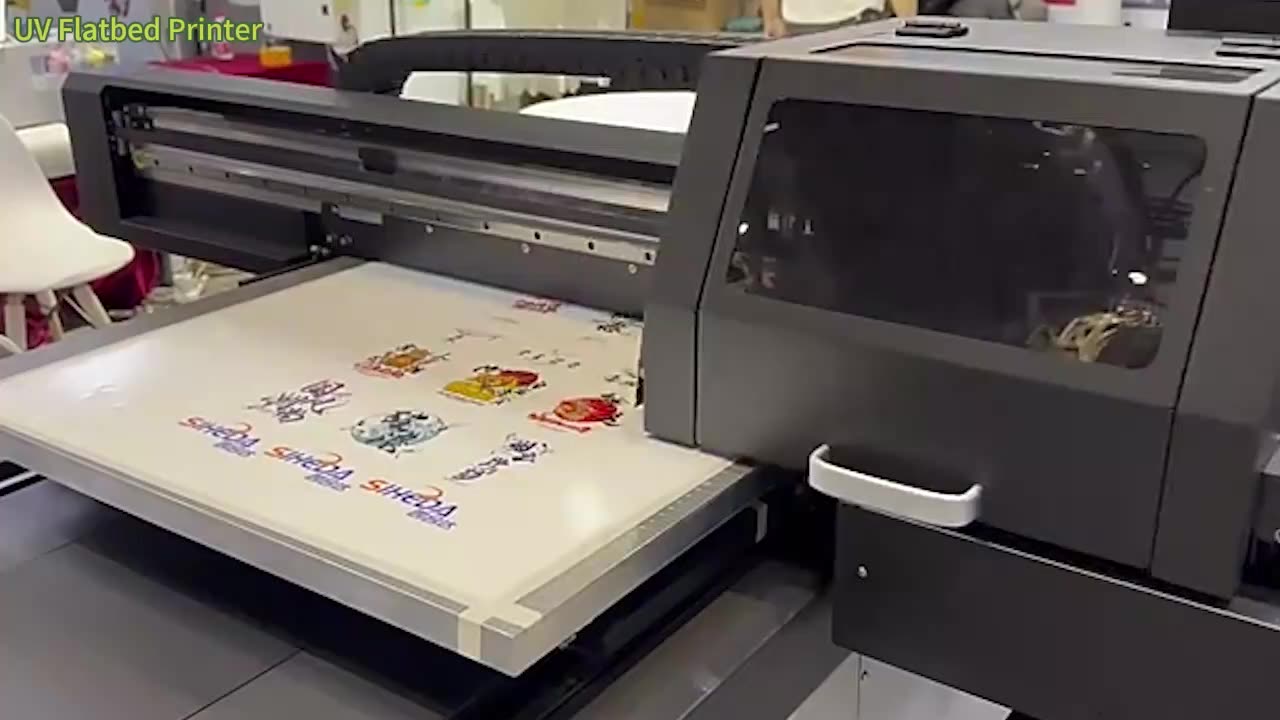 Hot Sale 4050 Uv Flatbed Printer Double Xp600 Head Uv Flatbed Printing Machine Uv Led Flatbed ...