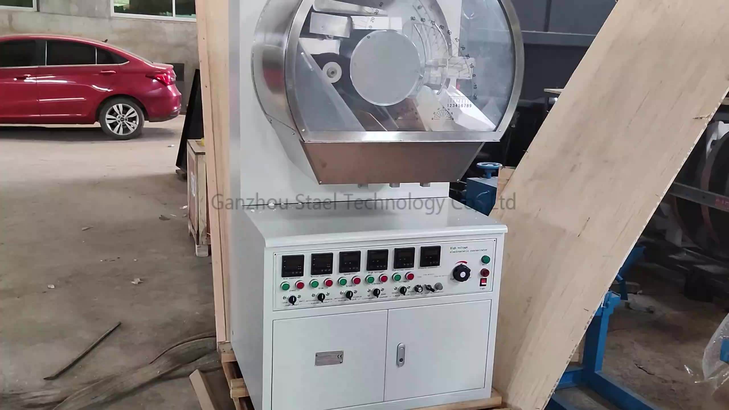 Laboratory High Voltage Iron Remove Electrostatic Separator Metal ...