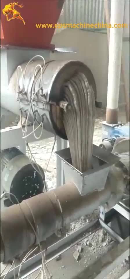 Eps Polystyrene Waste Foam Crusher Hot Melt Densifier Shredder ...