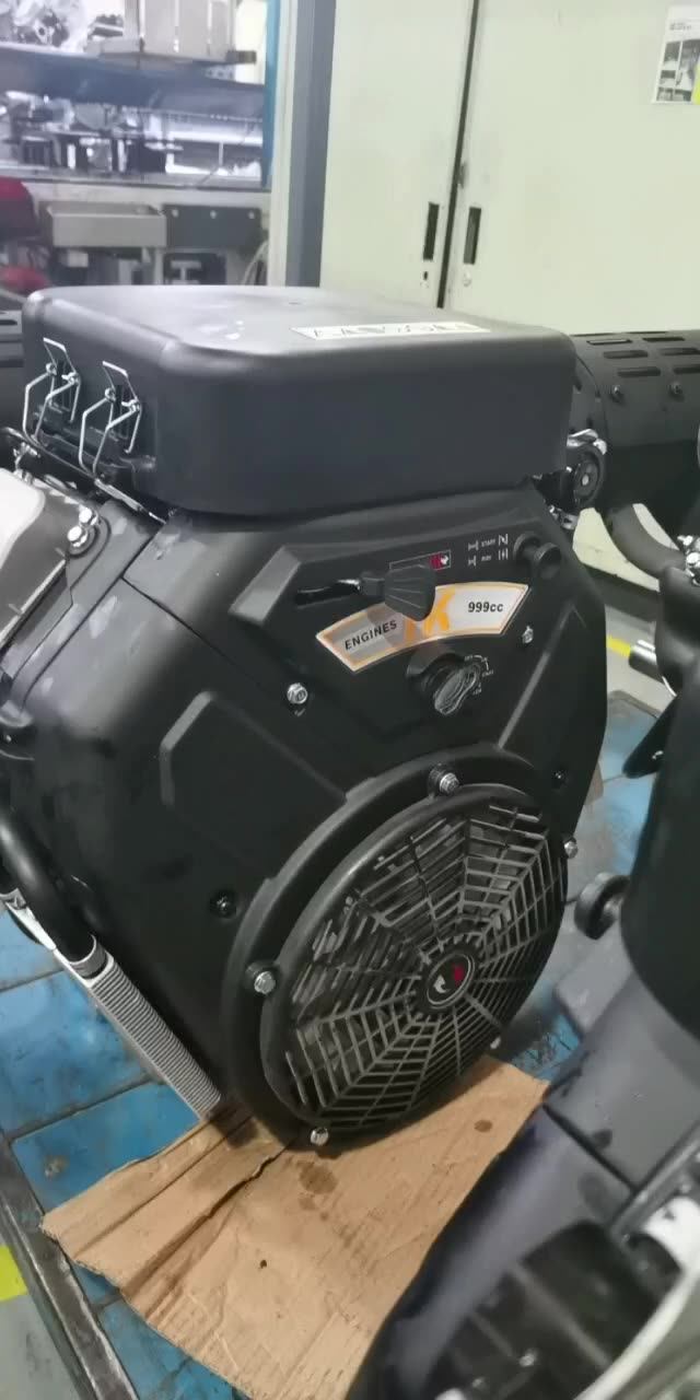 Horizontal Shaft Output Ohv Air Cooled Electric Start 22hp Petrol ...