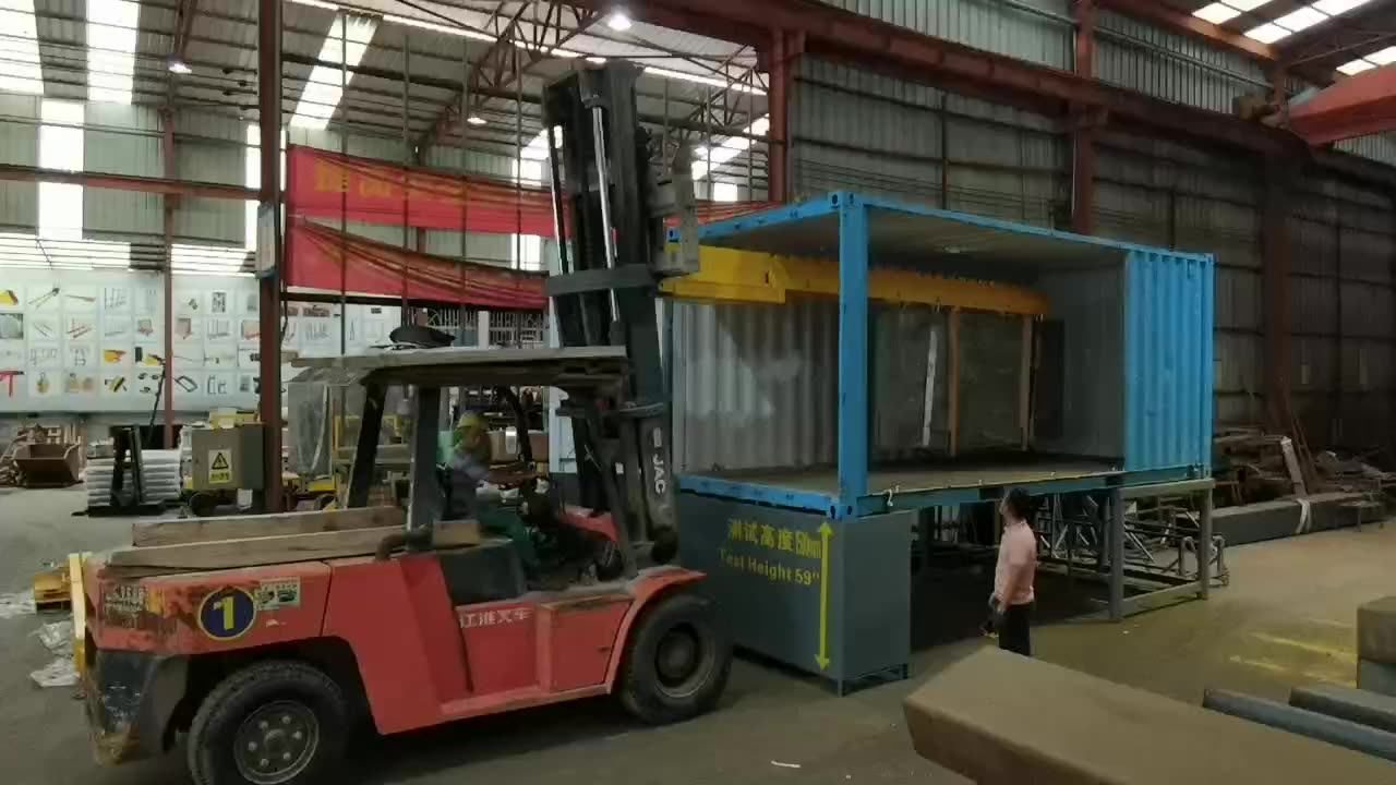 Xunda Stone Bundle Slab Loading Unloading Container Heavy Slab Loader ...