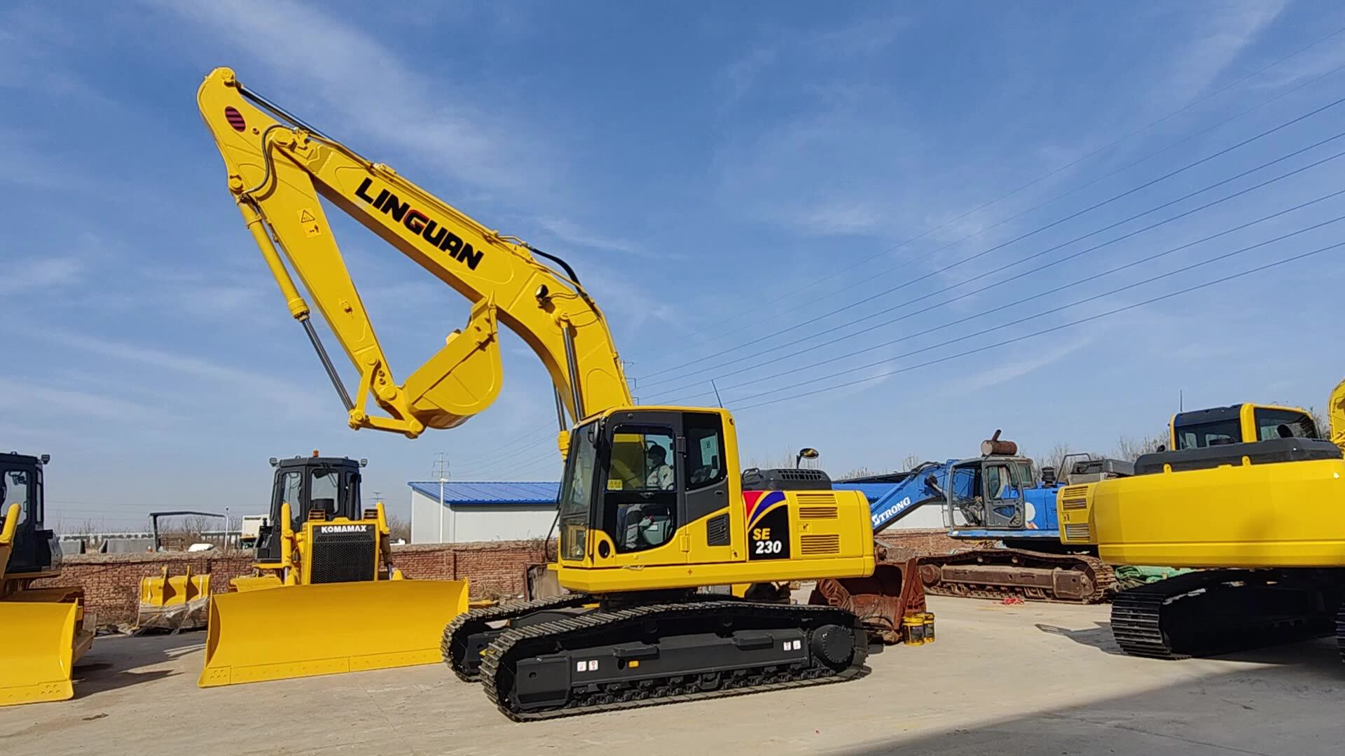 Chinese Made Earth-moving Machinery 20t 23t Crawler Excavators For Sale ...