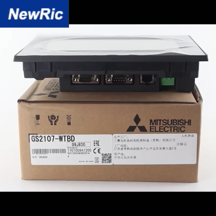 Gs2107-wtbd-n Original Mitsubishi Hmi Graphic Operation Terminal Touch ...