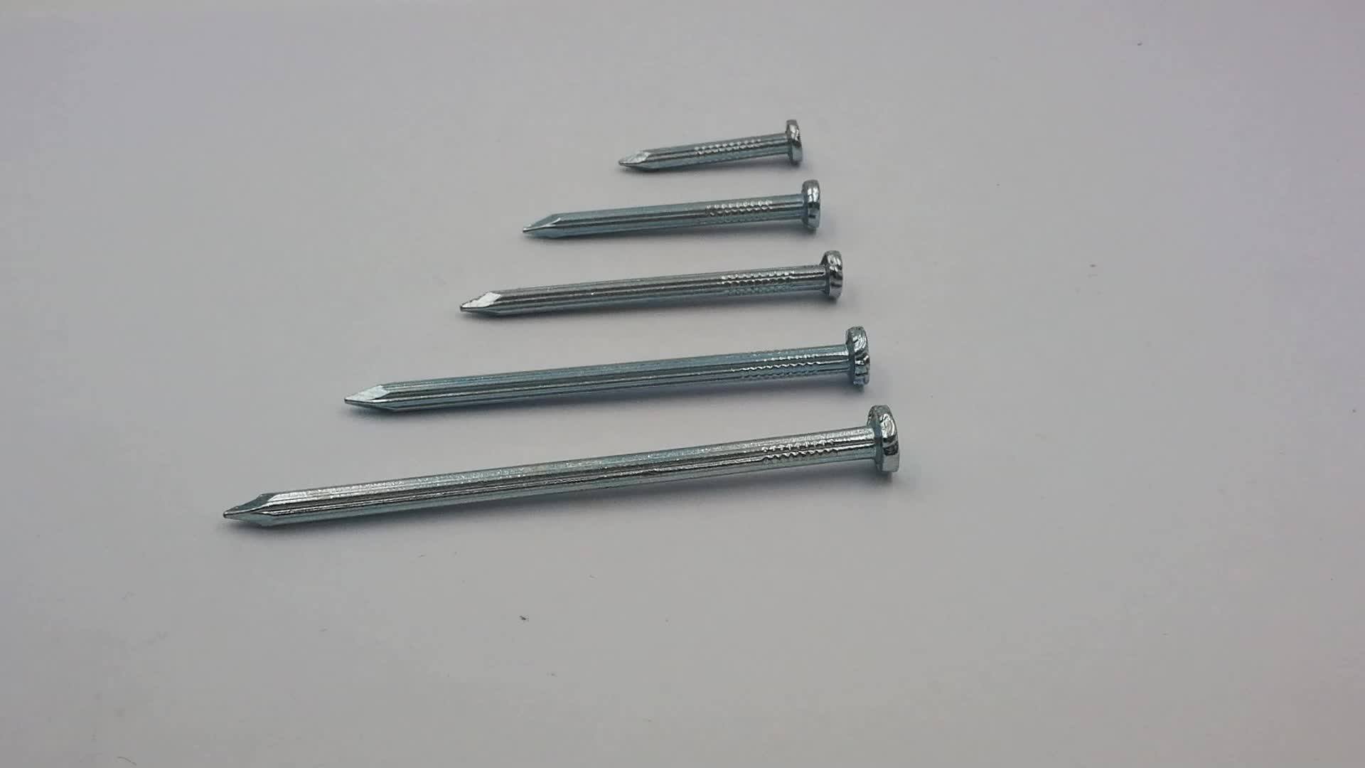 Eg Grooved Quchened Concrete Steel Nails 100mm X 4.2mm 500g Pack - Buy ...