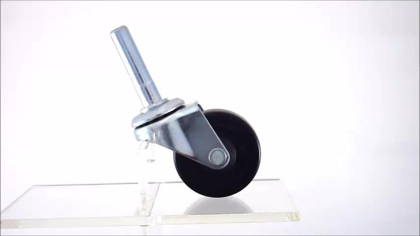 Cce Caster 2 Inch Pvc Metal Chrome Pin Caster Wheel - Buy Pvc Plane ...