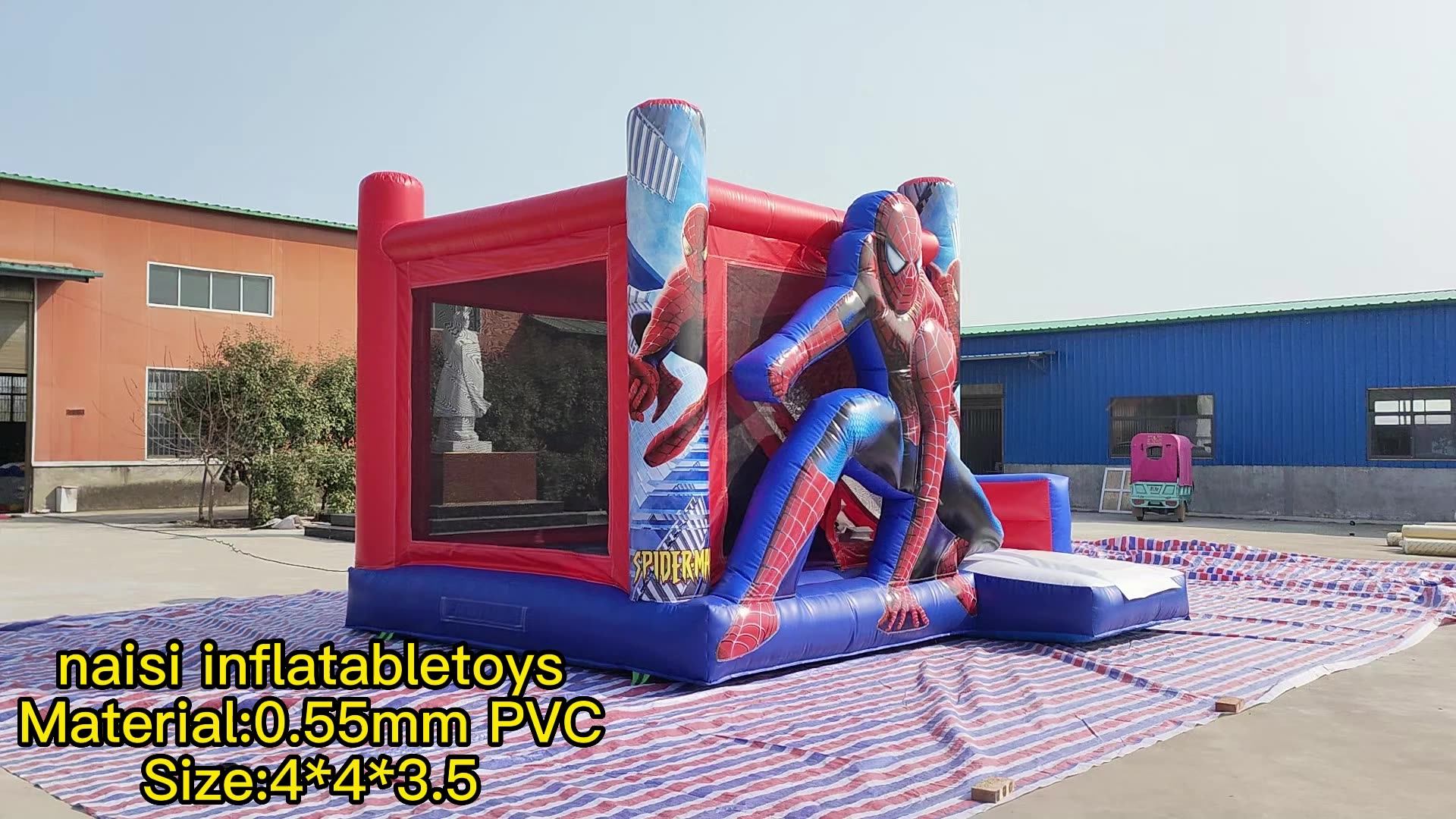 Kids Moon Inflatable Moonwalk Water Jumper Bouncer Moon Walk Bouncy ...