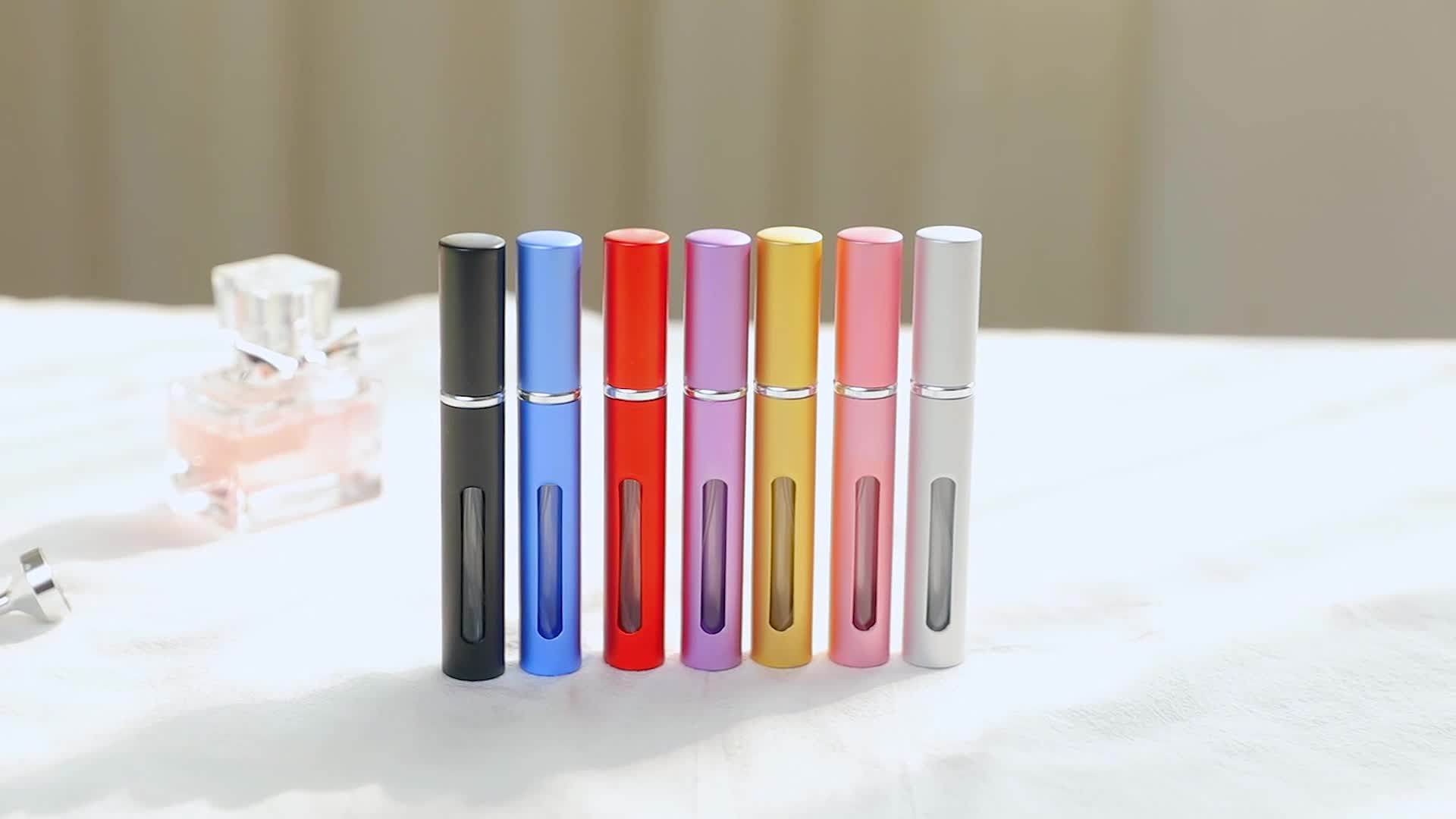 5ml Pocket Sized Refillable Perfume Atomizer Spray Empty Portable ...