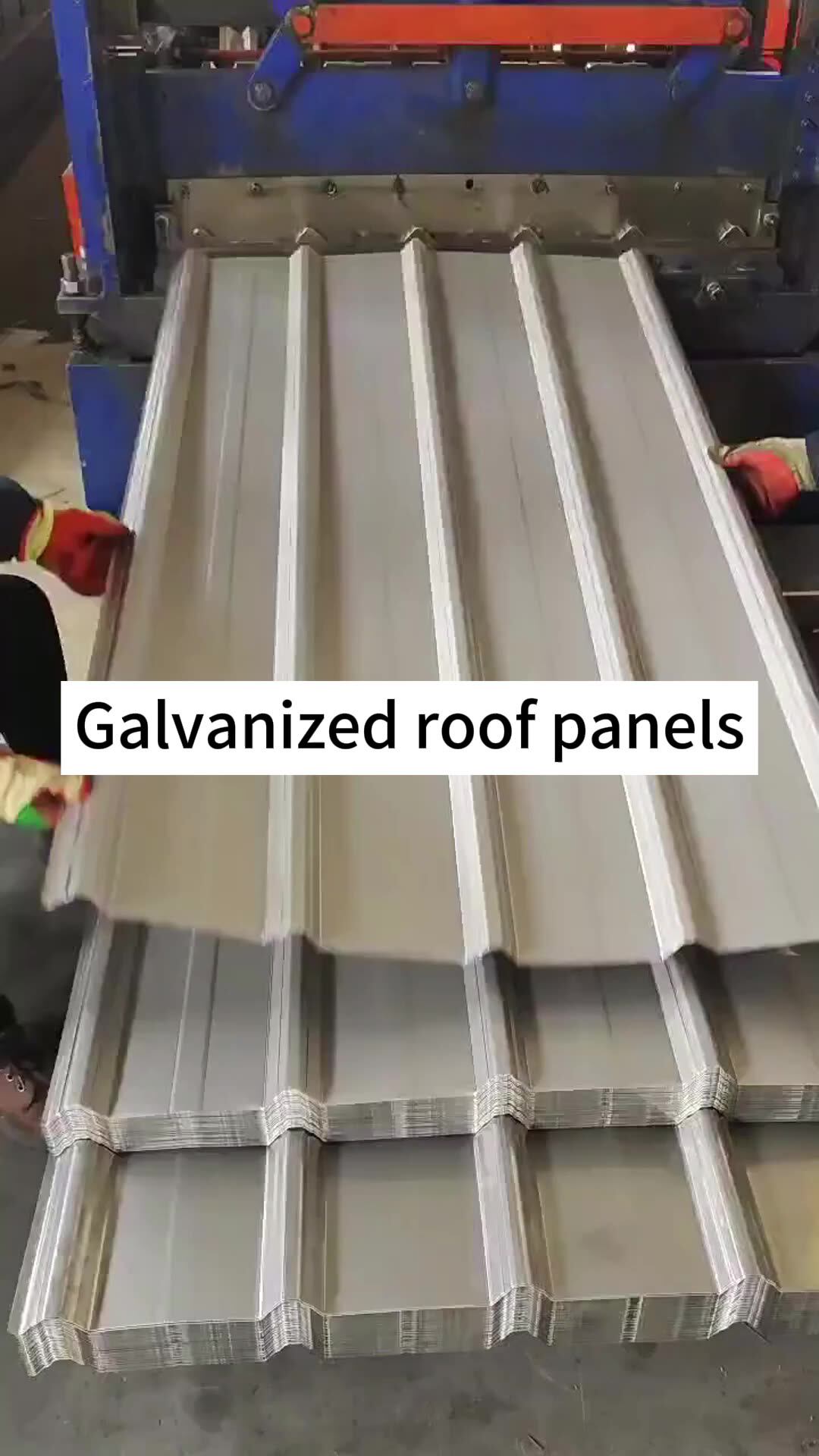 14 Gauge Corrugated Steel Roofing Sheet Ibr Roof Sheet Metal Machine ...