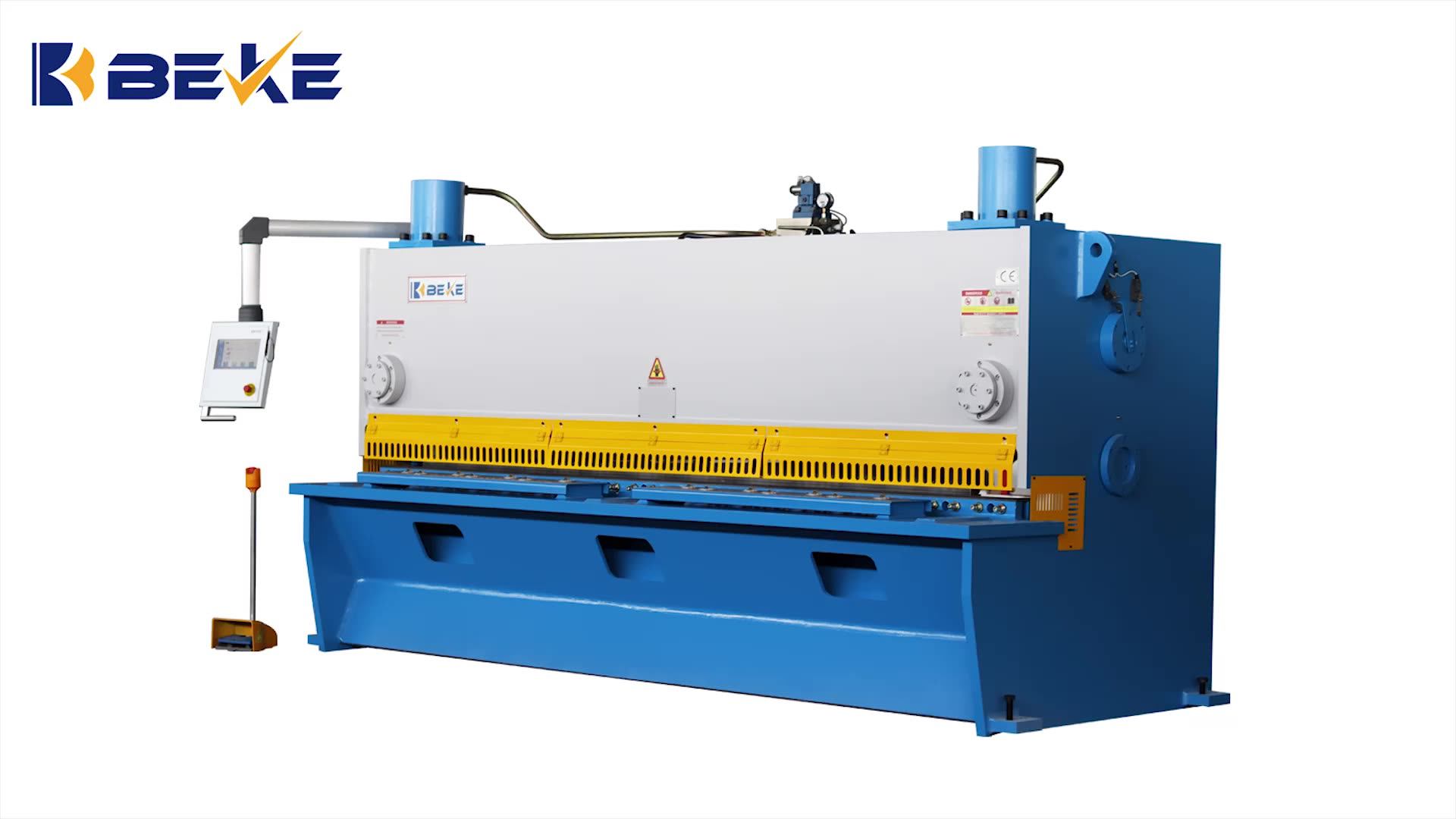 10x4000mm Hydraulic Shearing Machine Guillotine Steel Cutter Cnc ...