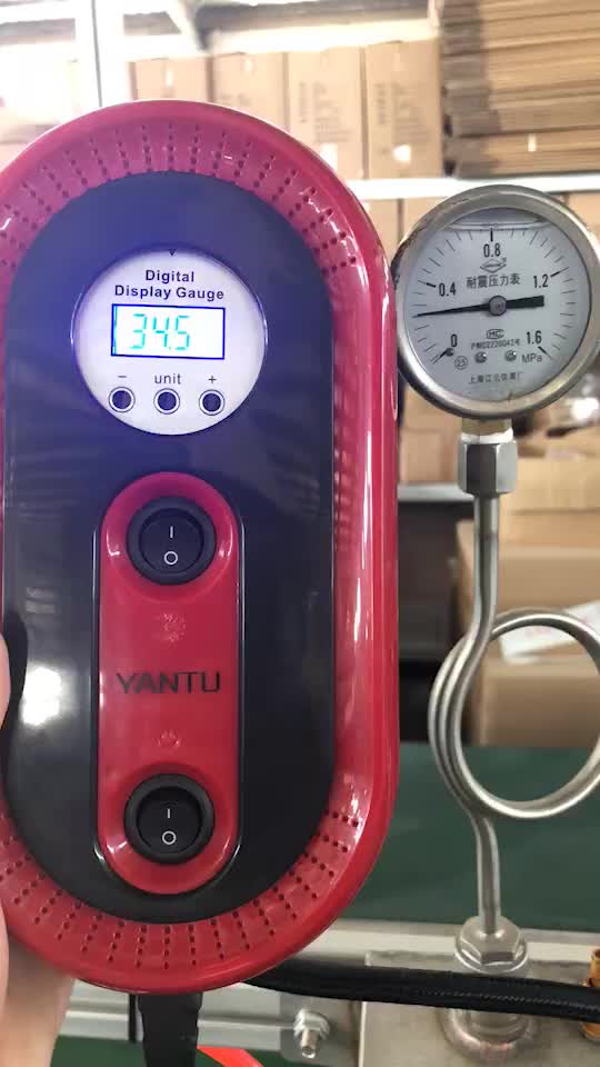 Yantu A01 Red Mechanical Tyre Inflator Cordless Car Air Compressor ... Yantu A01 Red Mechanical Tyre Inflator Cordless Car Air Compressor ...