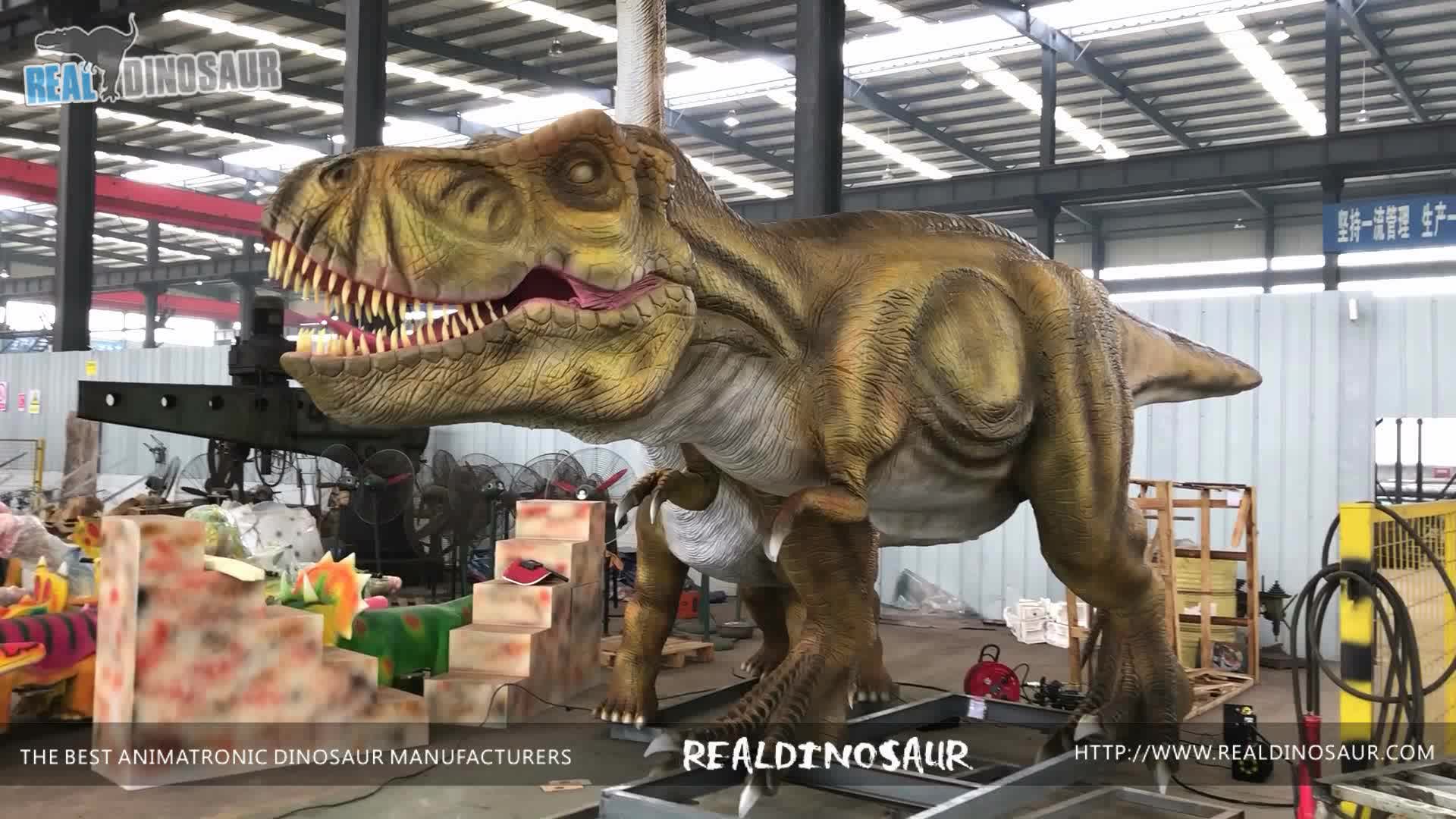 High Quality Realistic Animatronic T-rex Dinosaur For Jurassic Park - Buy T-rex,Animatronic T ...