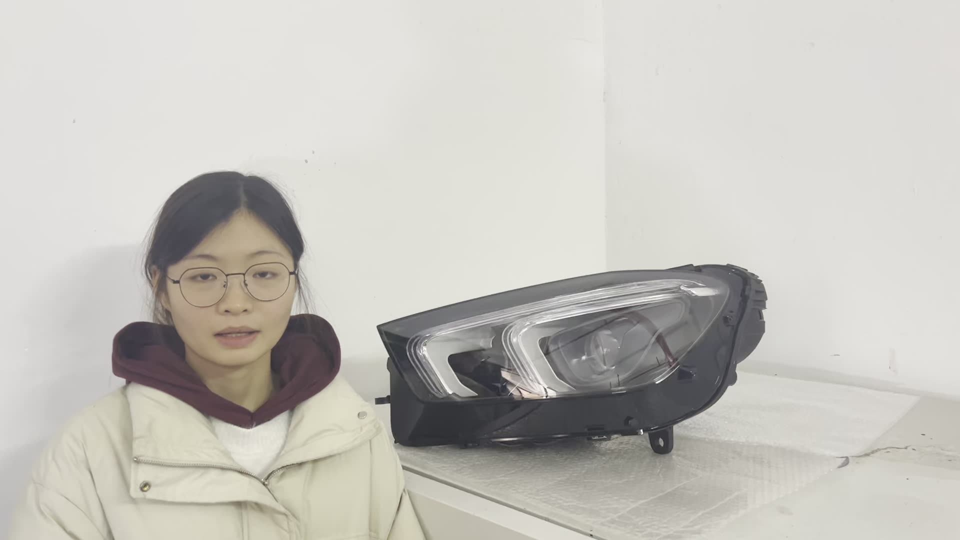 2021 2022 2023 Auto Lighting System Benz Gle167 W204 Led Headlights For ...