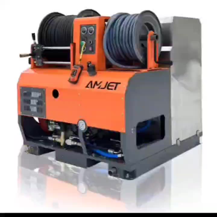 Direct Sales Pipeline Cleaning Dedicated High-pressure Water Jet Sewer Cleaning Machine Sewer ...
