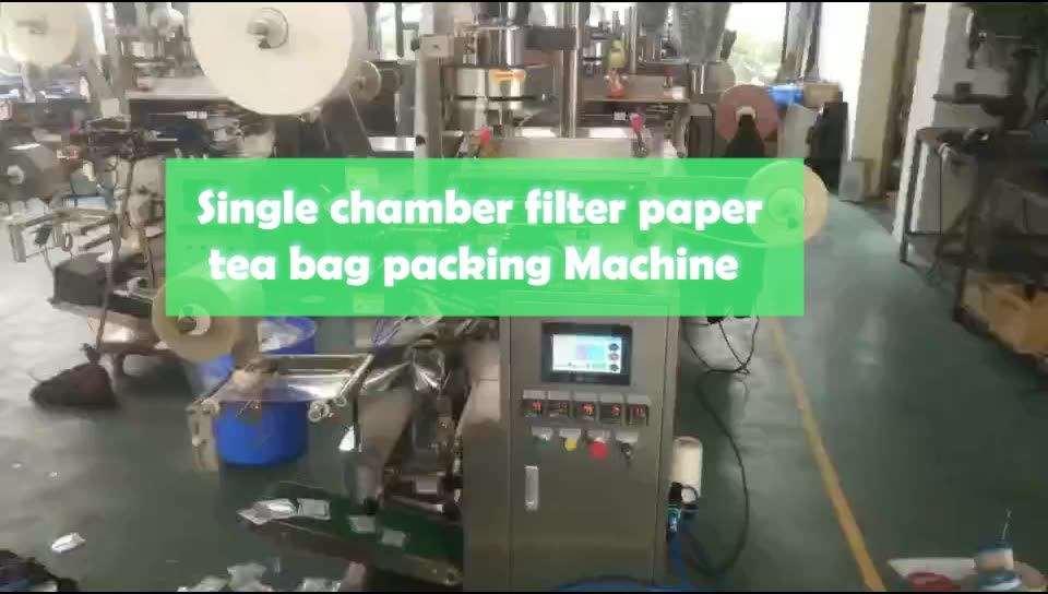 Double Chamber Dip Tea Bag Packaging Machine Inside Outside Bag Tea ...