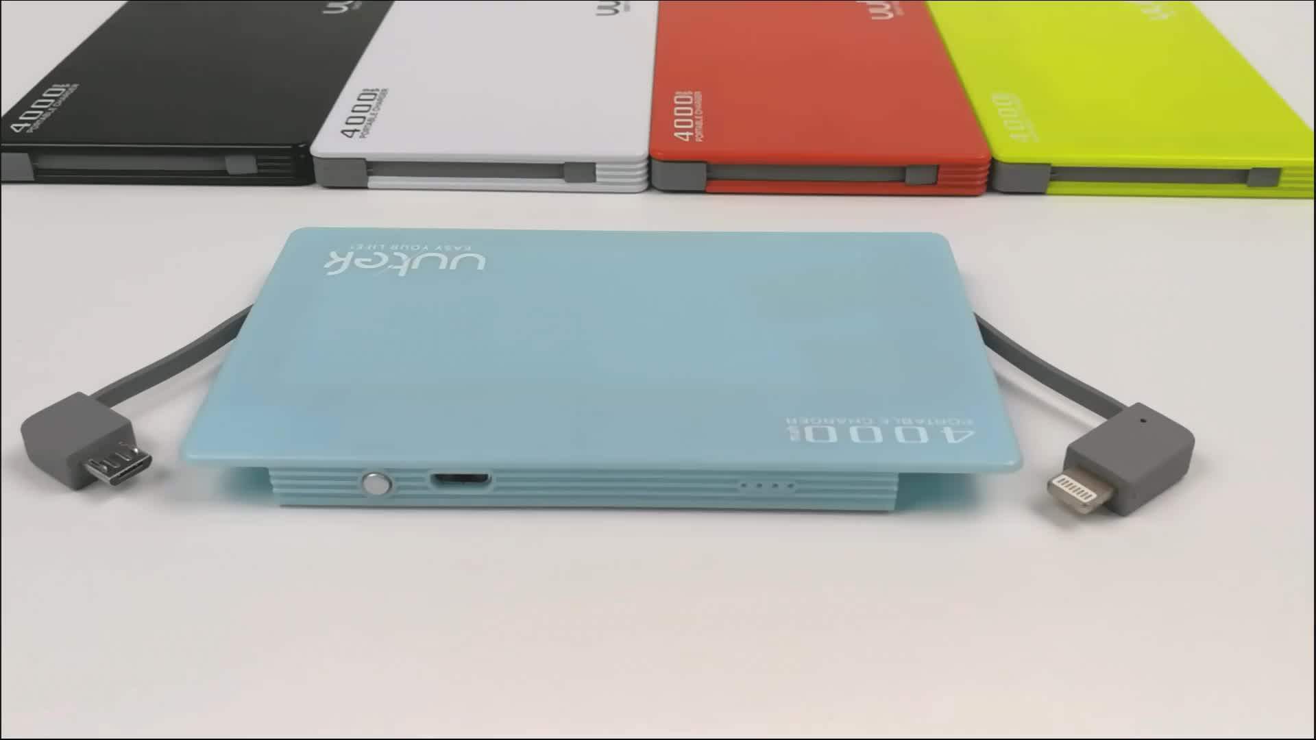 2018 New Products Alibaba Best Sellers Power Bank 4000mah Gift Power ...