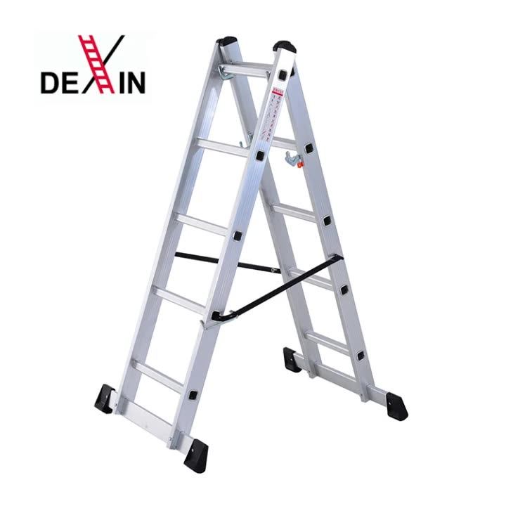 Dx-h06 Aluminum Warehouse Scaffold Safety Ladder En131 Warehouse Ladder ...