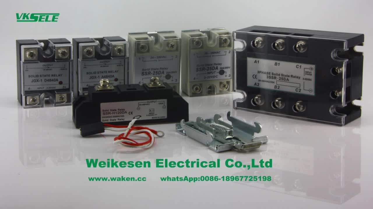 Ssr-100da Jgx-1 D24100a Jgx-1 D48100a 100 Amp Solid State Relay - Buy ...