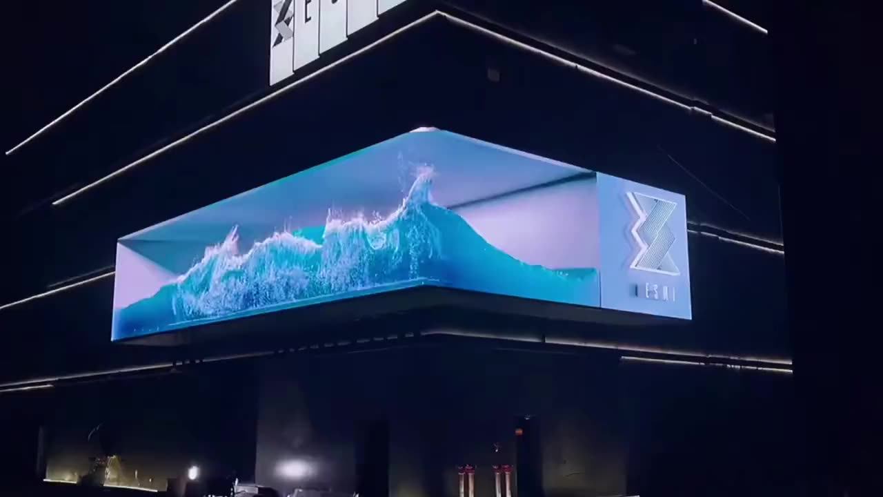 High Refresh Naked-eye 3d Led Display Screen P6.67 Full Color 3d ...