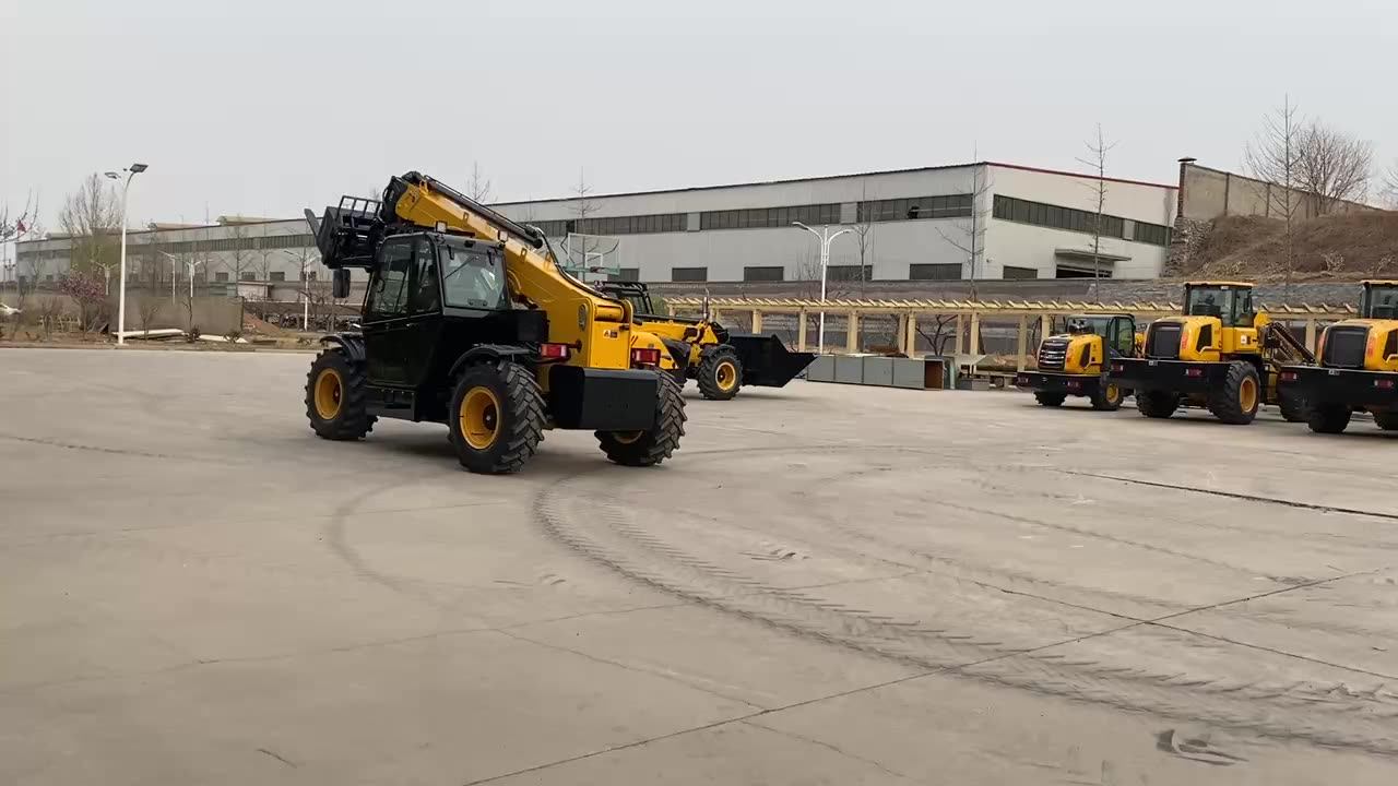 Mini Small Conpacted Telescopic Handler 3 Ton 4 Ton 17m 18m Forklift ...