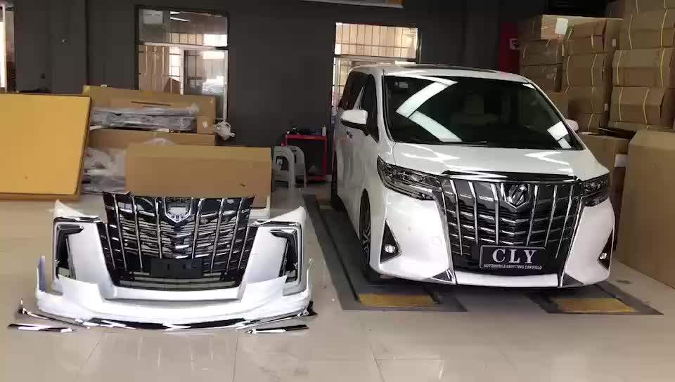 For Toyota Alphard New Body Kit Change To Modellista Style Body Kits ...