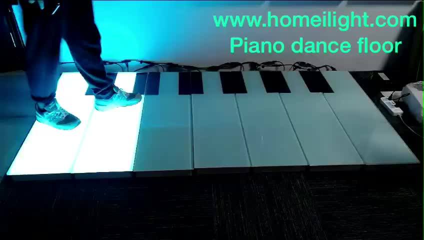 Commercial Led Floor Ip67 Portable Rgb Color Changing Curved Outdoor ...