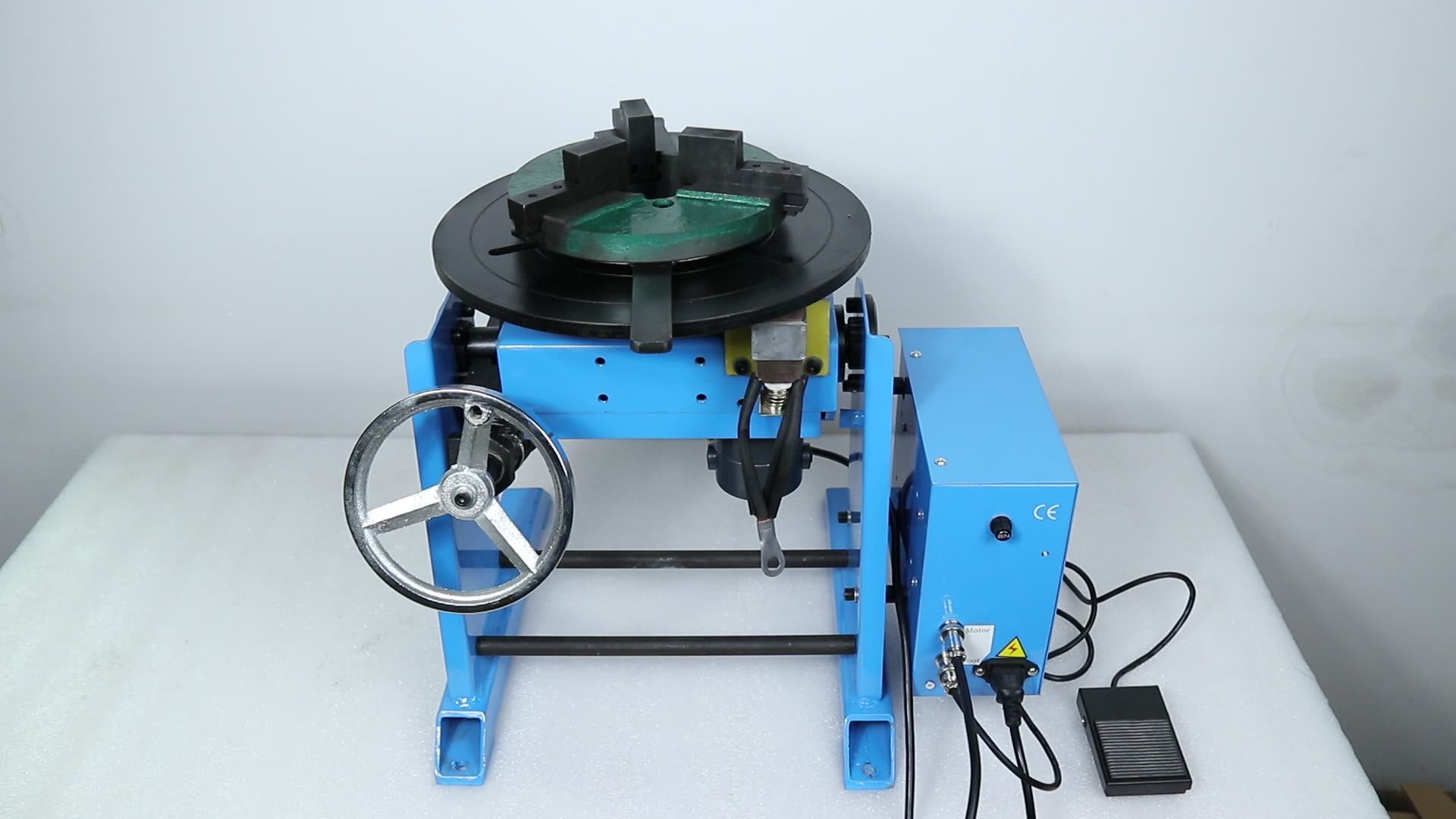 Hd-50 50kg Welding Positioner Turntable Equipment Welding Rotator ...