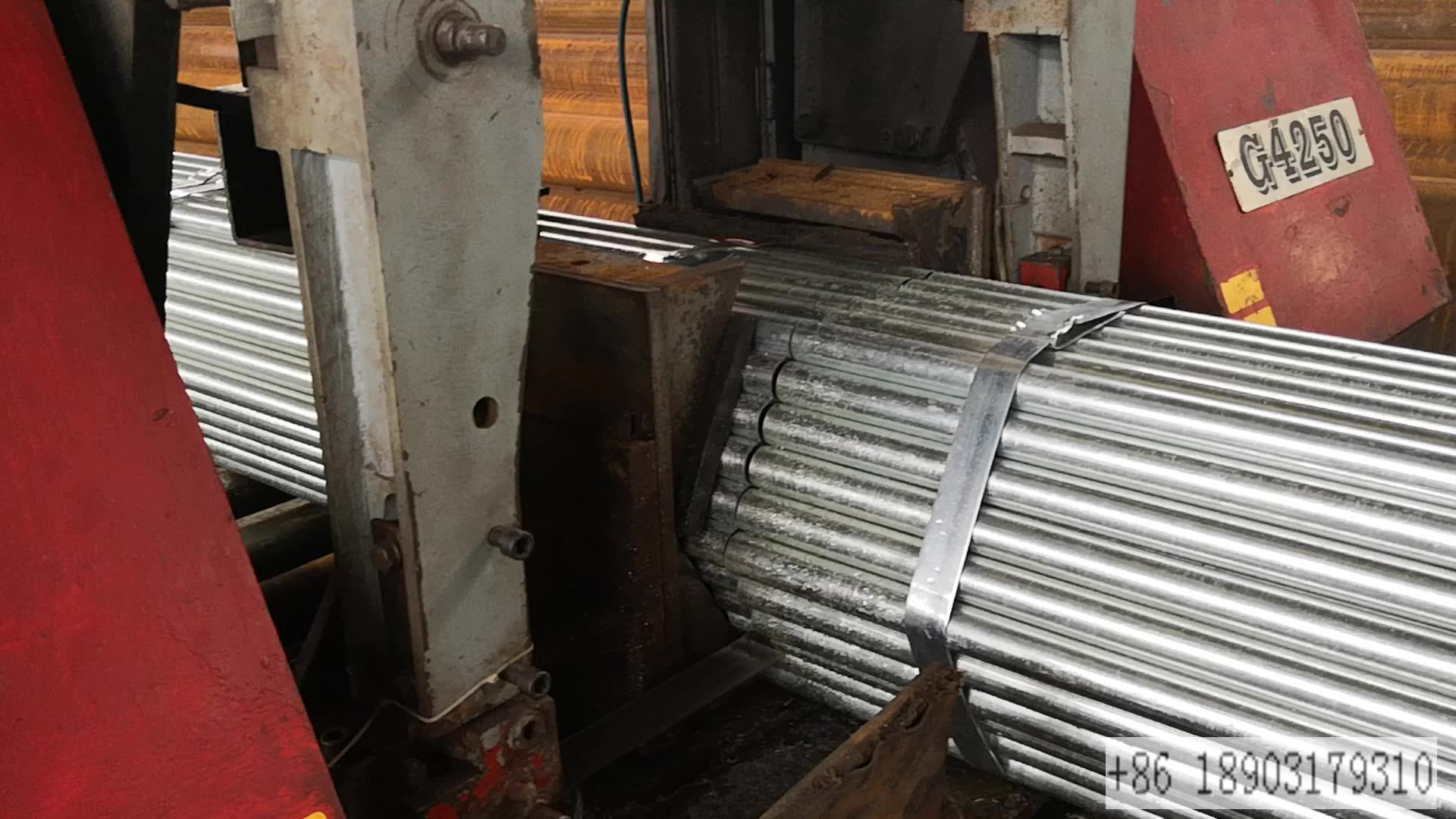 Wt 1.8mm 2.0mm Gp Tube With 6 Meter Length Bs1387 Zinc Coating Steel ...