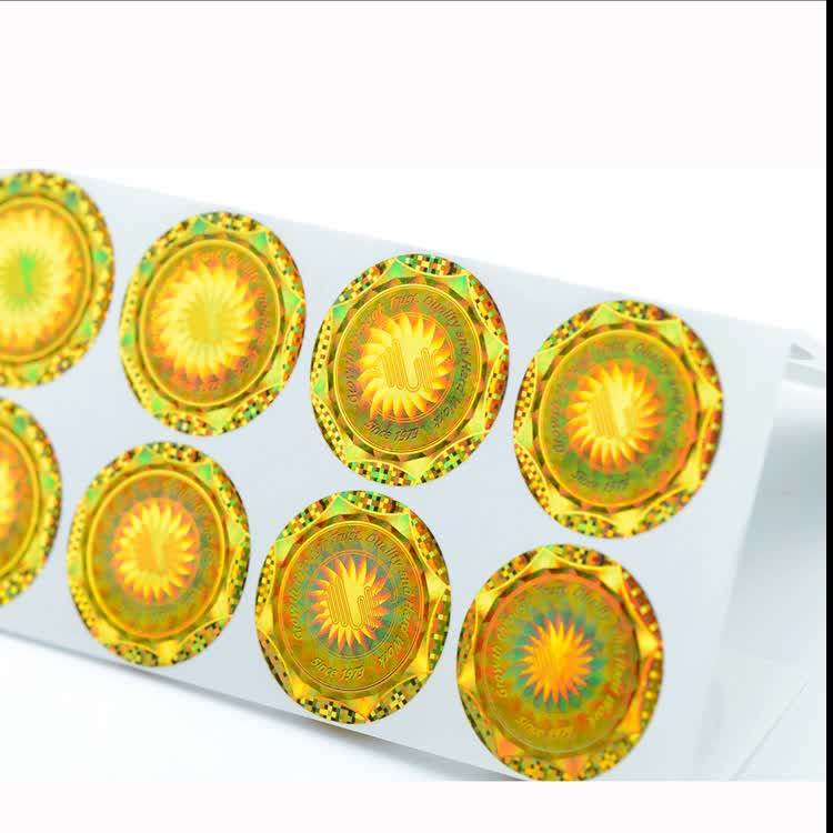 Adhesive Logo Electronic Products Brand 3d Hologram Sticker Custom ...