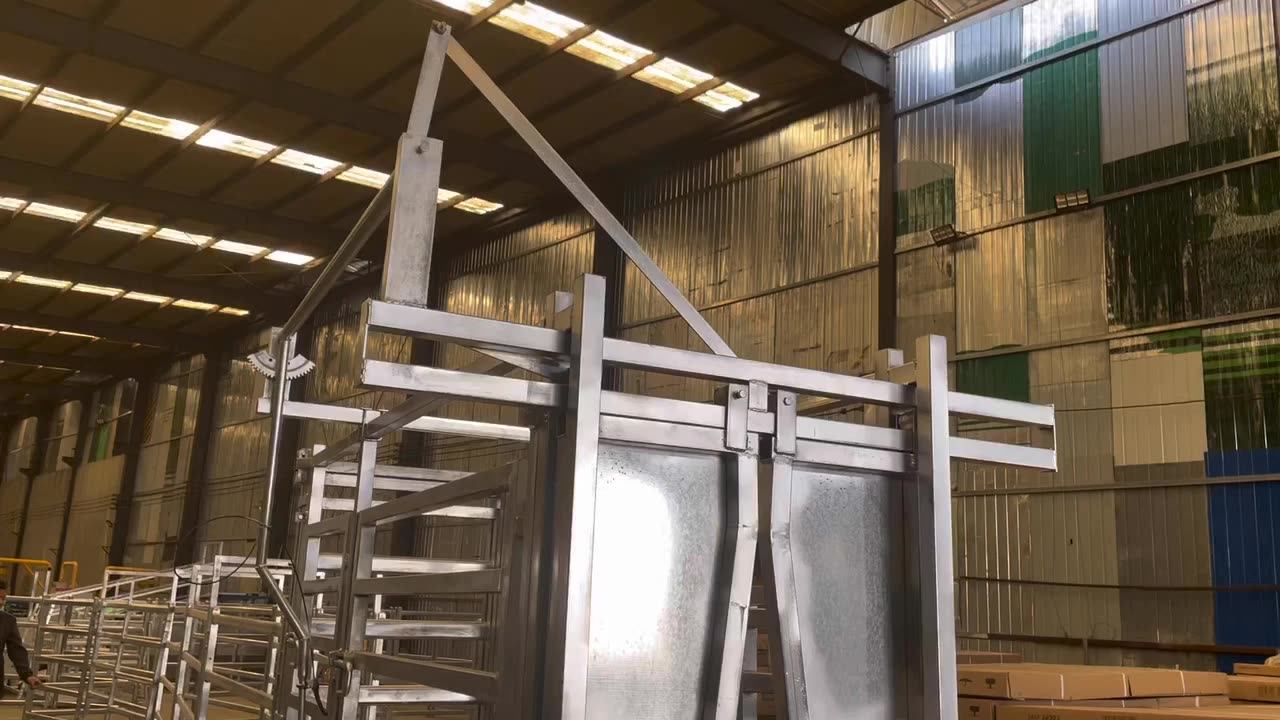 Cattle Rail Panel Bull Rail Panel Hot-dip Galvanized Steel Cattle Fence ...