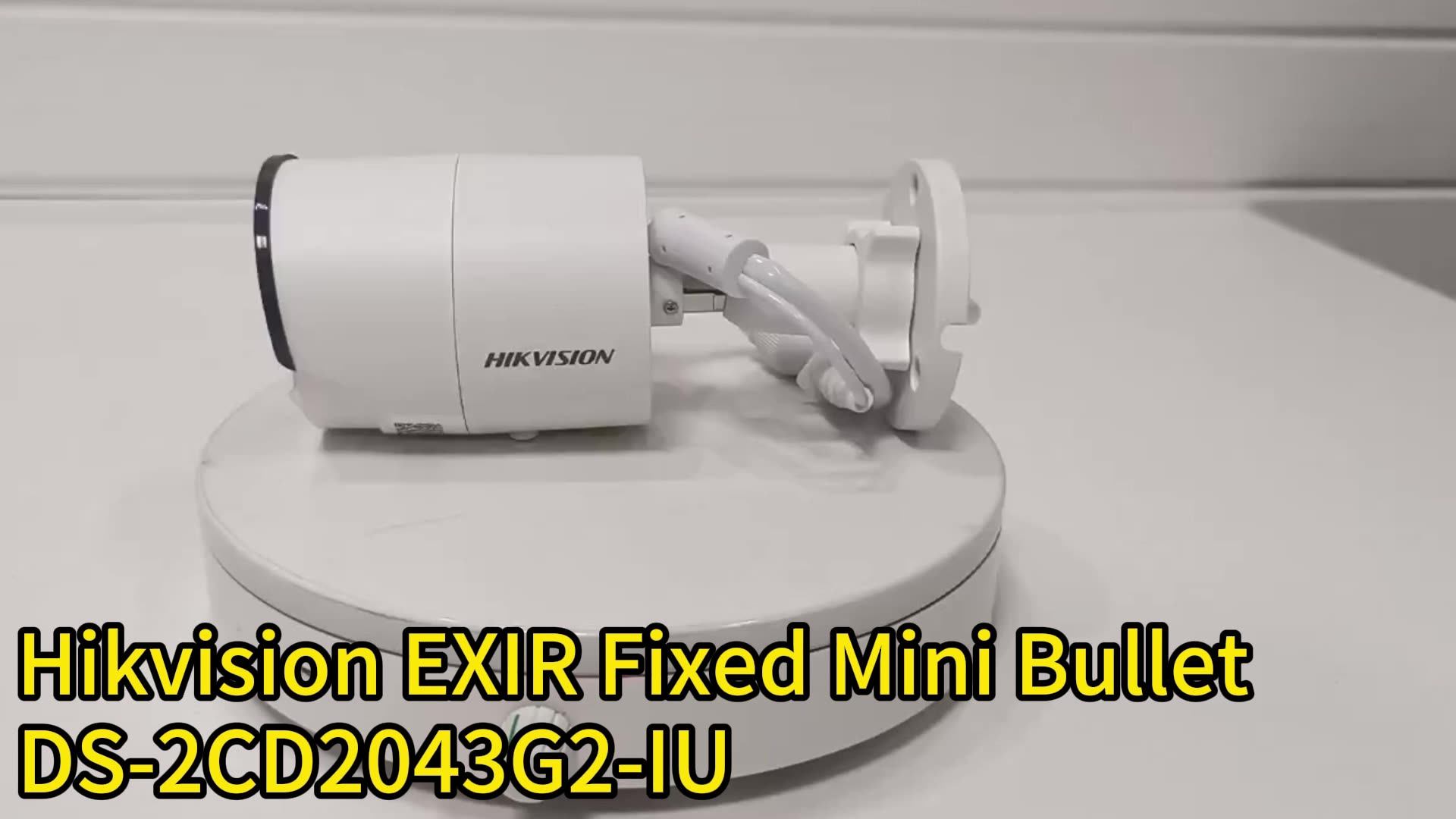 Original Hik 8mp Acusense Powered By Darkfighter Fixed Mini Bullet ...