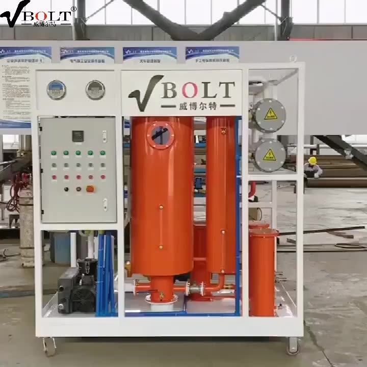 Used Oil Transformer Oil Filter Purifier Recovery Waste Oil Filtration ...