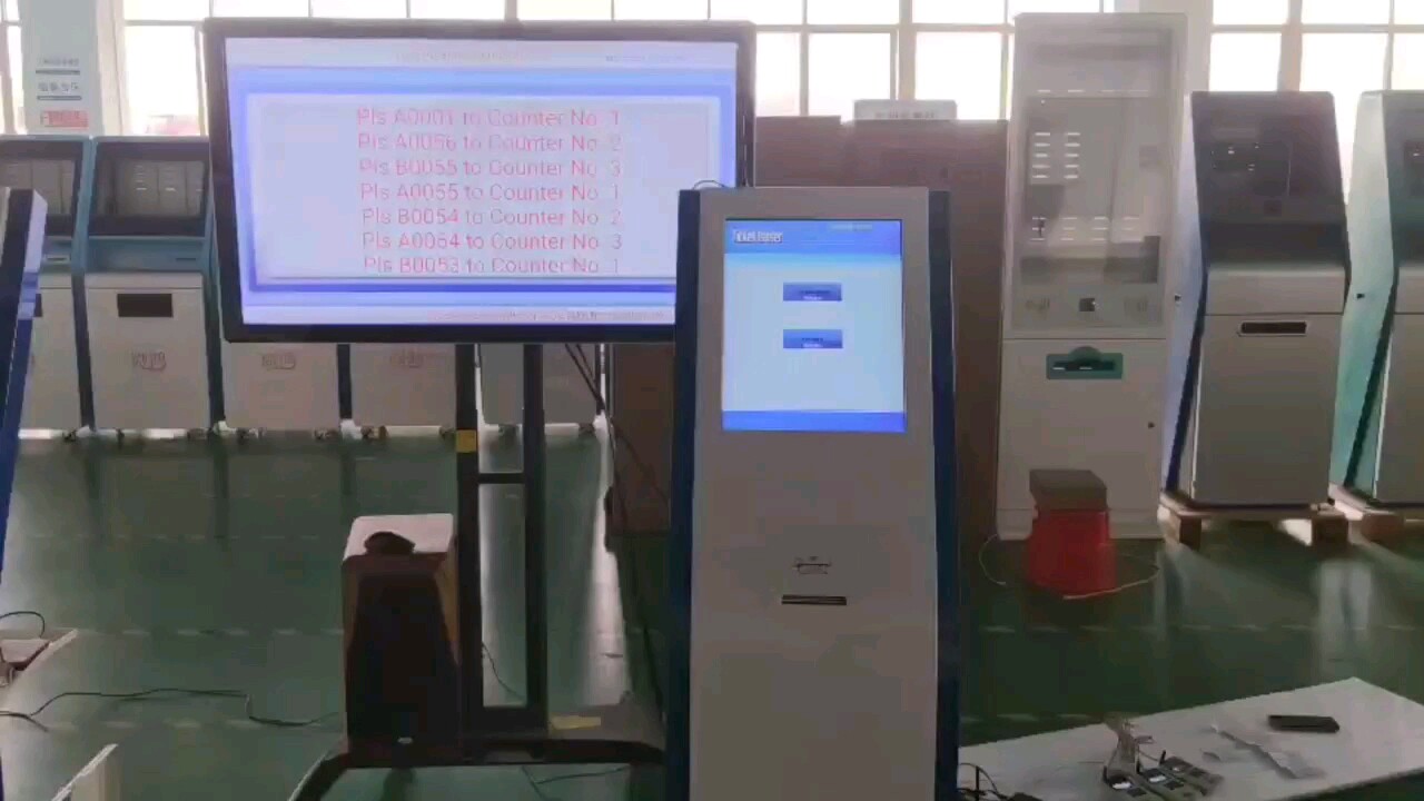 Custom Queuing Machine Queue Ticketing Management System Lcd Touch ...
