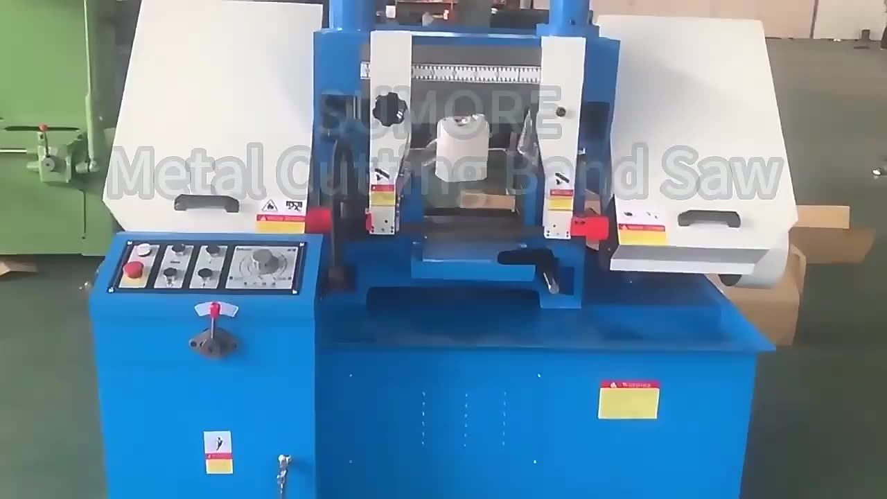 Gh4235 Double Column Horizontal Metal Cutting Band Saw Cutting Machine ...