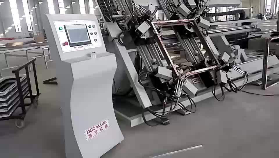 Multi- Station Aluminium Window Frame And Door And Window Making ...