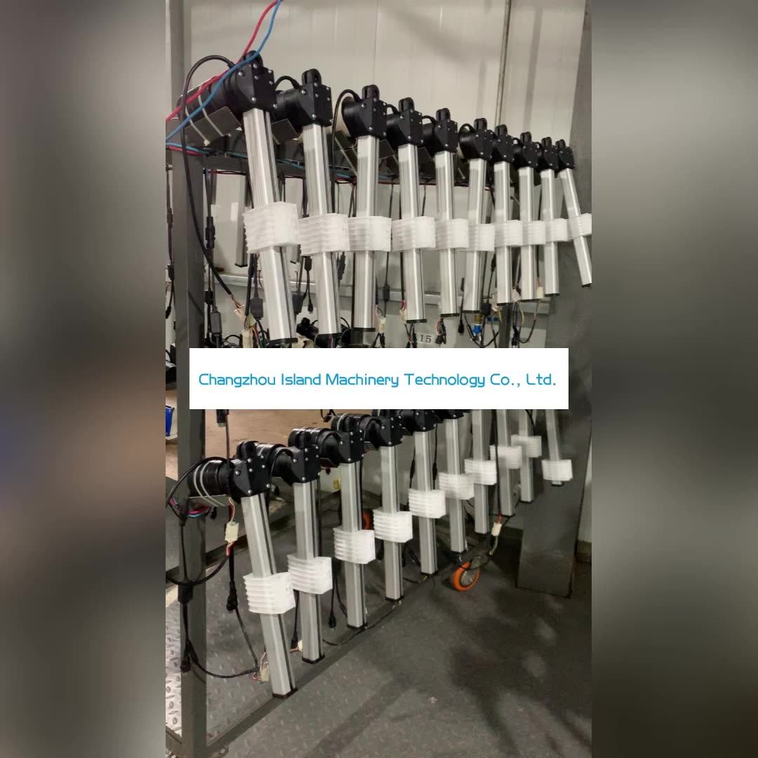 Long Stroke Electric Linear Actuator Synchronous Control Box For Solar ...