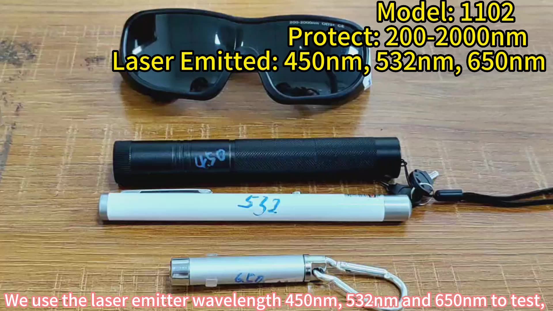Luxury 190-10600nm Od7 Eyewear Protective Eyes Protection Laser Safety ...